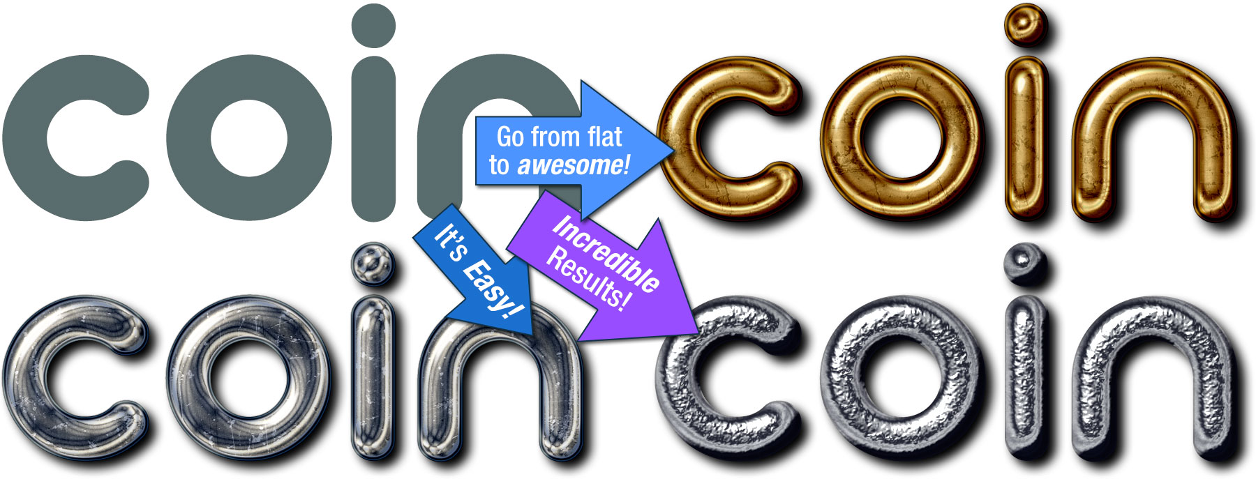 5000+ Photoshop Text Effects by John Forsythe